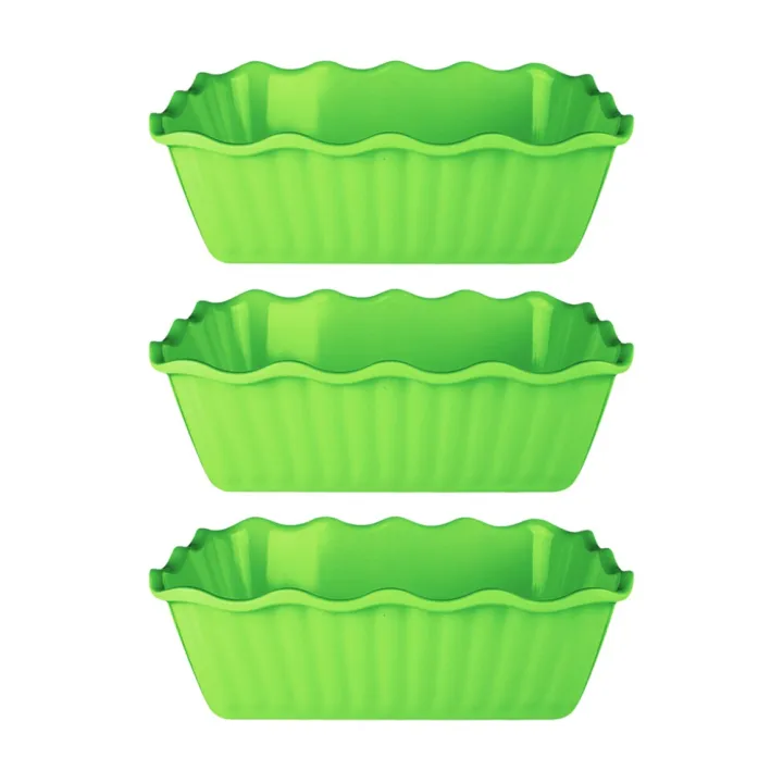 Melawares Lime Green 3pc 10 inch Rectangular Server Set | Lazada PH