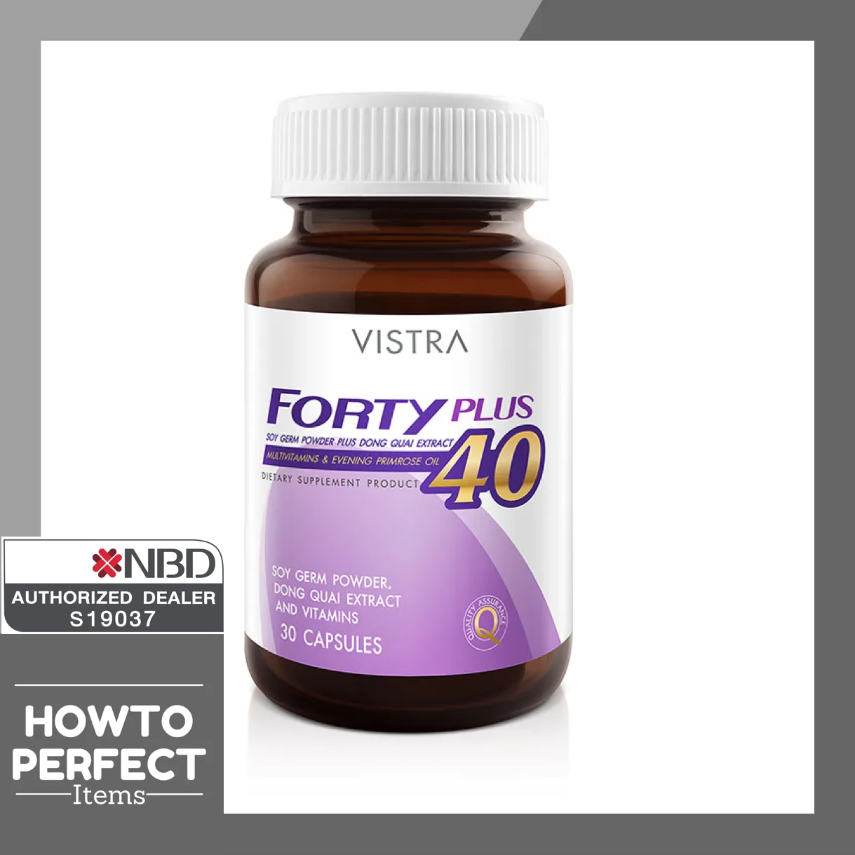 Vistra Forty Plus วิตามินรวม ดูแลสุขภาพวัย 40 ปี As the Picture One ...