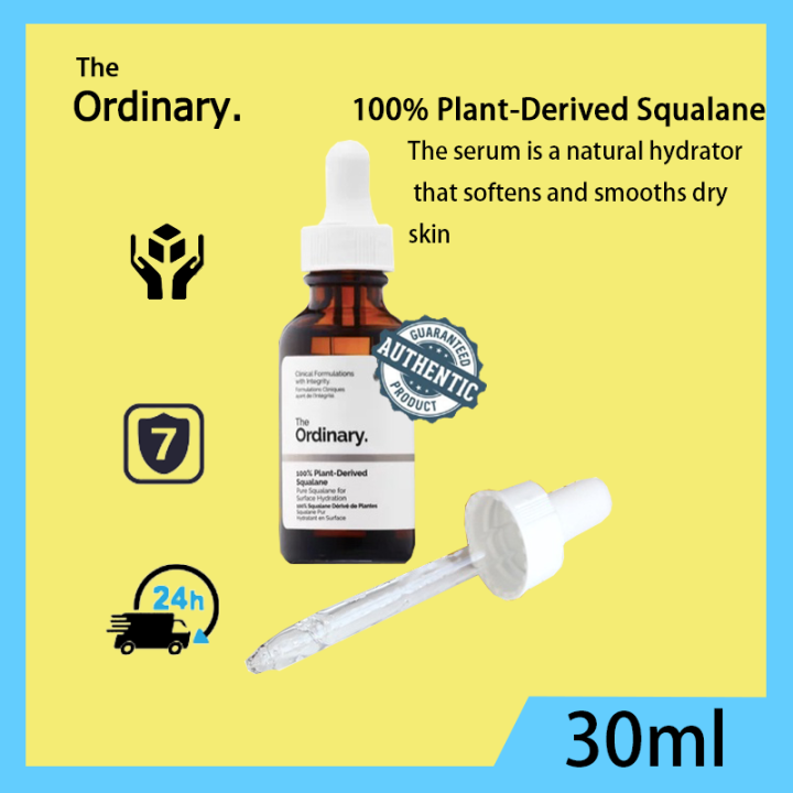 [The Ordinary] 100% Plant-Derived Hemi-Squalane 30ml RYVY | Lazada PH