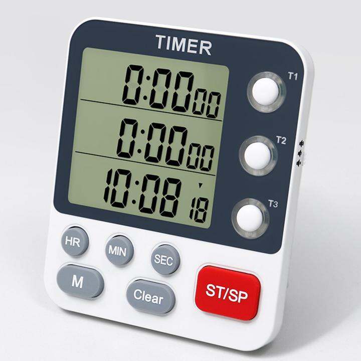 Moon Digital Timer Three Channels Experiment Reminder Simple for ...