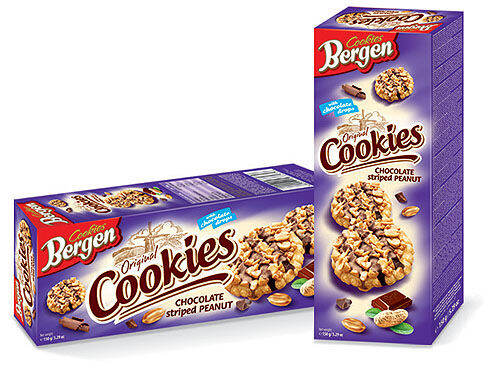 Bergen Chocolate Striped Peanut Cookies (2 Packs) | Lazada PH