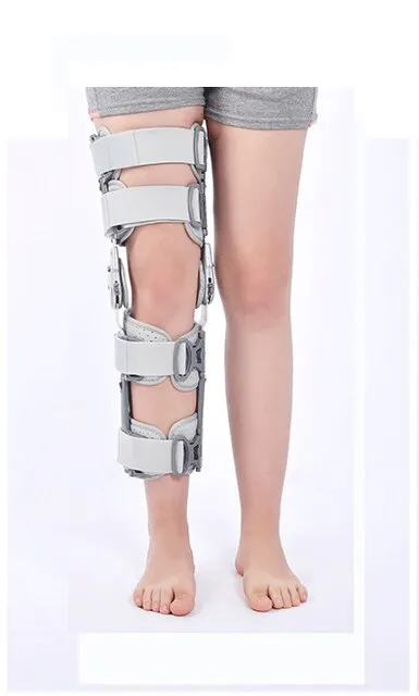 Knee Joint Fixation Brace Fracture Ligament Strain Bracket Adjustable ...