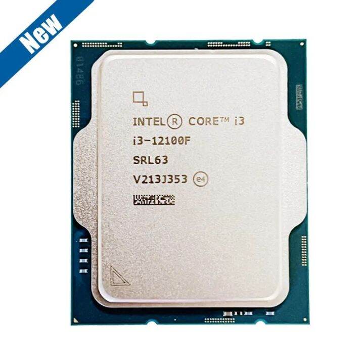 NEW Intel Core i3-12100F i3 12100F 3.3GHz Quad-Core 8-Thread CPU ...