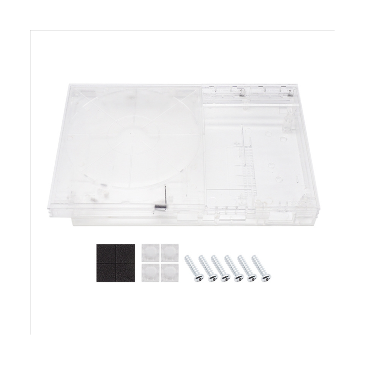 Transparent Clear Shell Kit DIY Replace Housing Replacement Flip Top ...