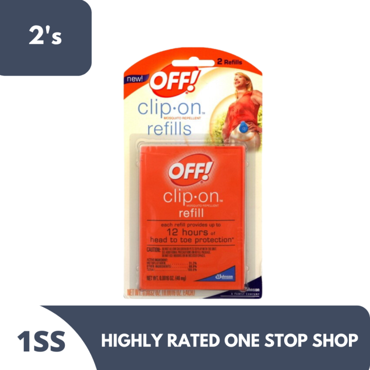 Off! Clip-on Mosquito Repellent Refills 2s | Lazada PH