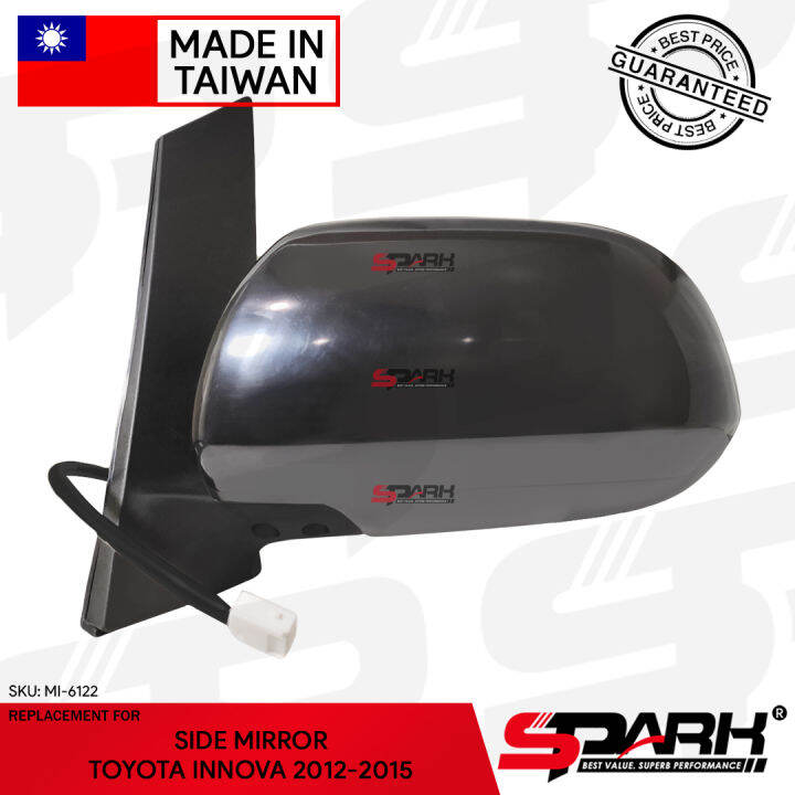 Side Mirror for Toyota Innova 2012 - 2015 Power with Lamp Electric ...