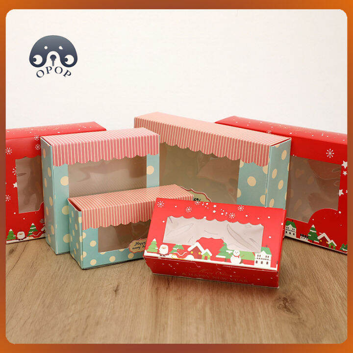 Cake Box Baked Box Cake Steel Biscuits Portable Party Gift Box ...