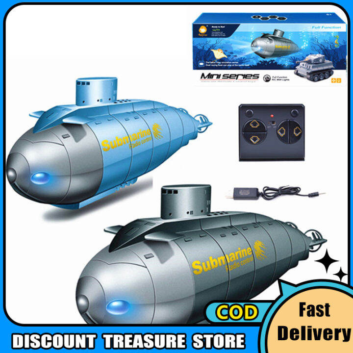Wireless Remote Control Submarine Simulation 6 Channels Electric Remote ...