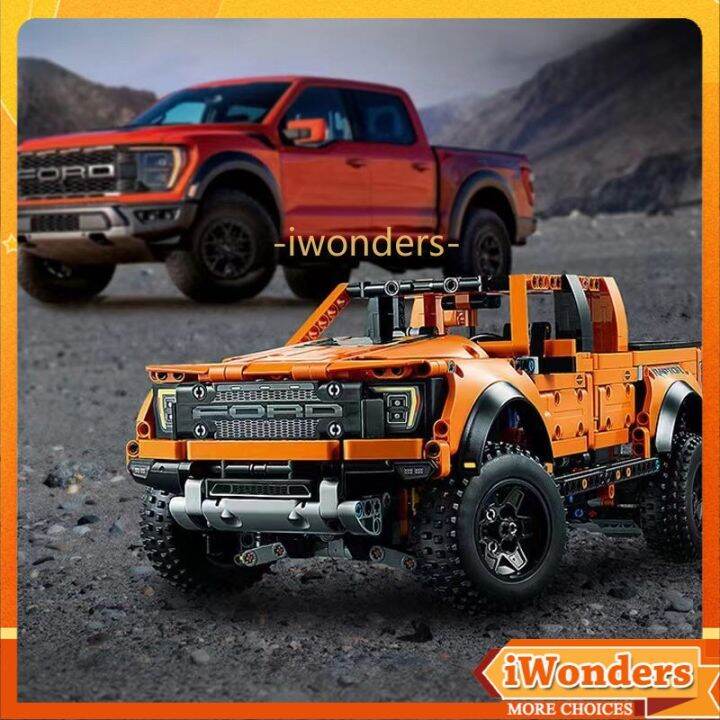 Ford Ranger Raptor F-150 Truck Building Blocks Four-wheel drive six ...