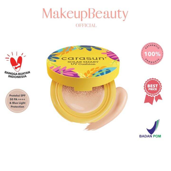 CARASUN Solar Smart UV Cushion SPF50+ PA++++ 15g | Lazada Indonesia