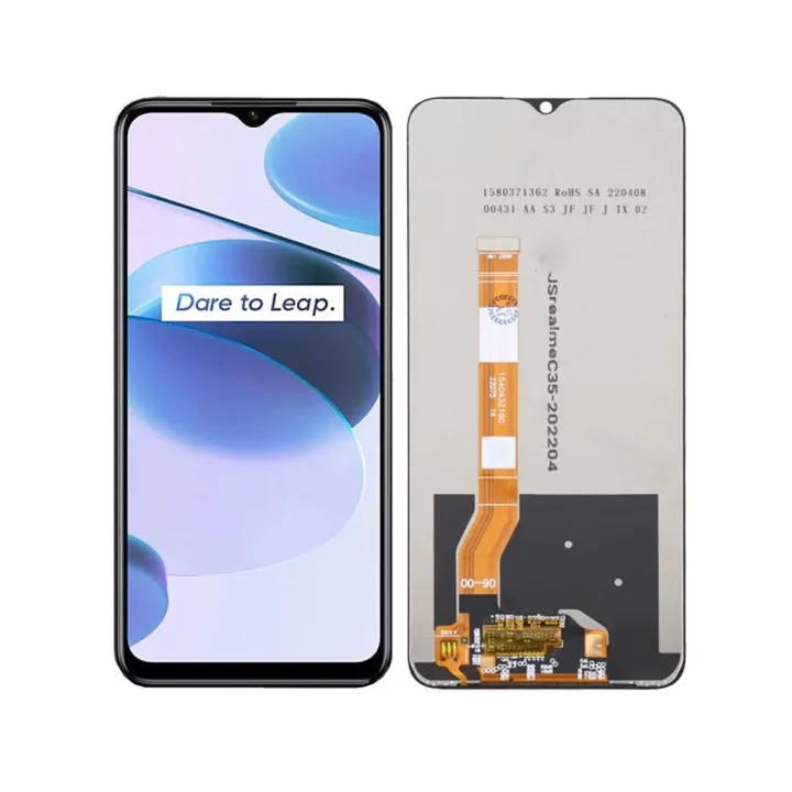 Realme C35 RMX3511 Replacement LCD Display And Touch Screen available ...