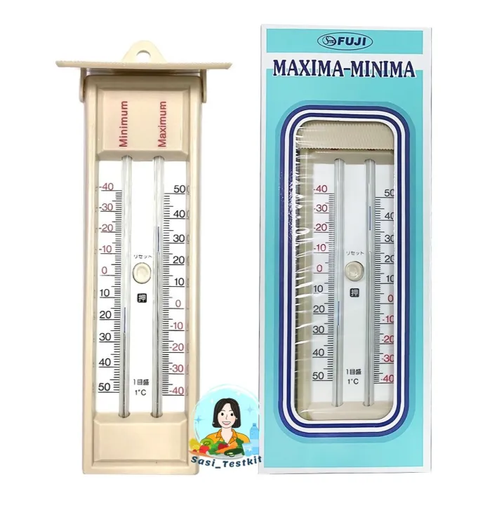 เทอร์โมมิเตอร์ สูง-ต่ำ (Thermometer Max-Min) | Lazada.co.th