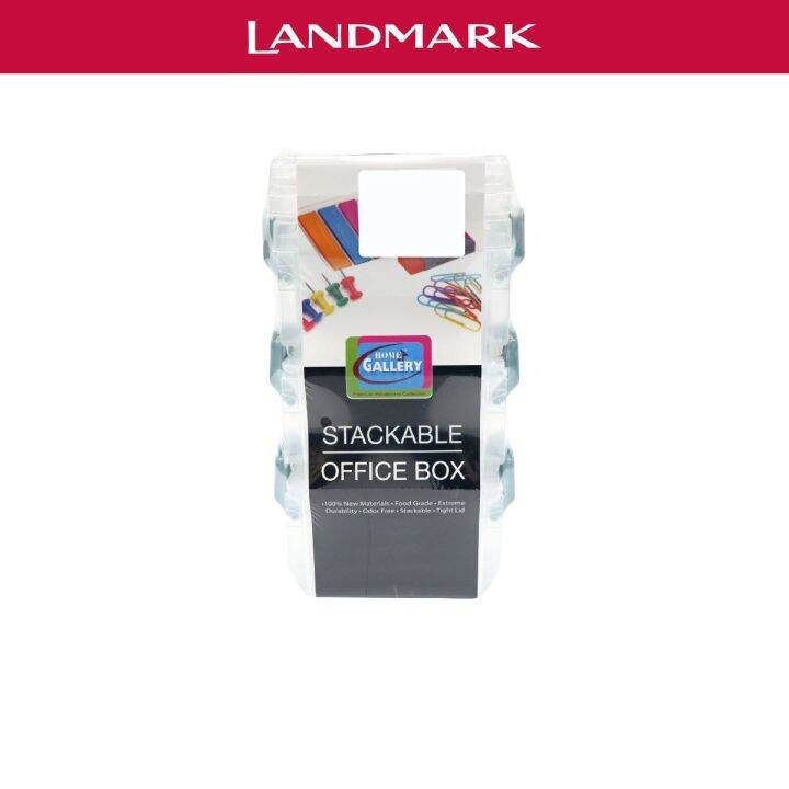 Home Gallery Stackable Office Box 150ml 8 x 7 x 16cm | Lazada PH