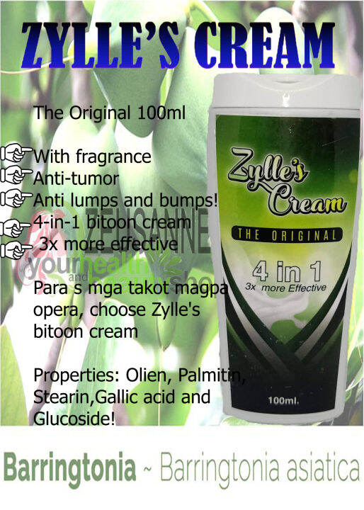 ZYLLE'S 4 in 1 PURE BITOON CREAM 100ML | Lazada PH