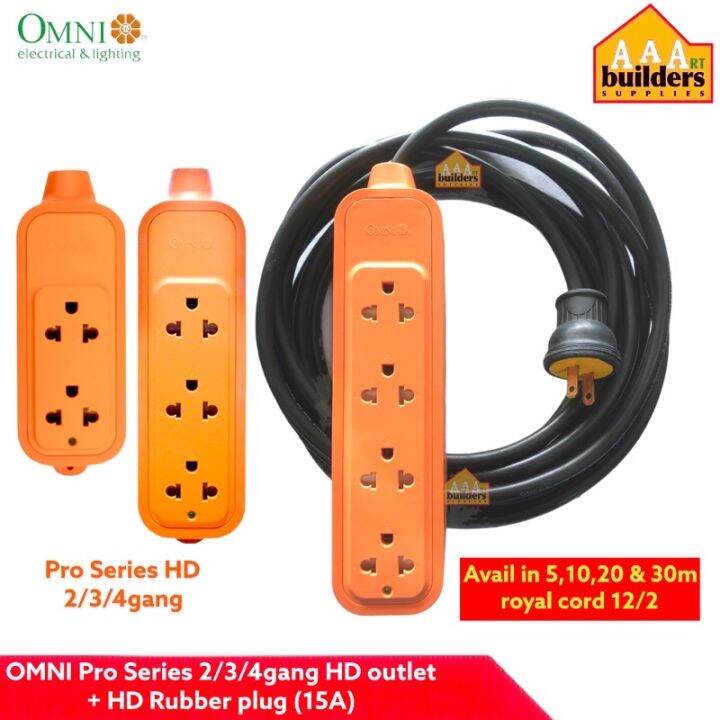 ♜Industrial Heavy Duty Extension cord w 122 royalcord 5, 10, 20 or 30 ...