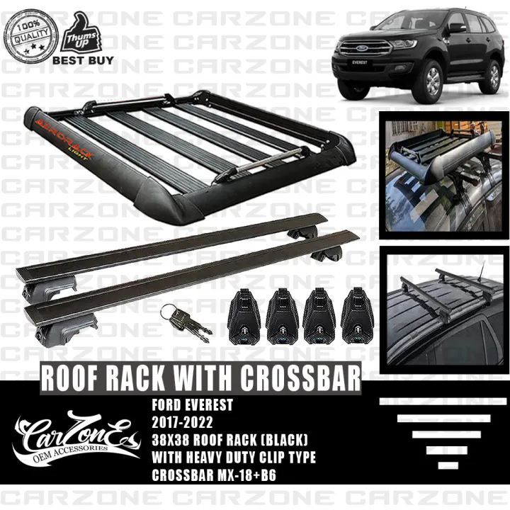 Ford Everest 2017-2022 Universal Aluminum Roof Rack / RoofRack Top Load ...
