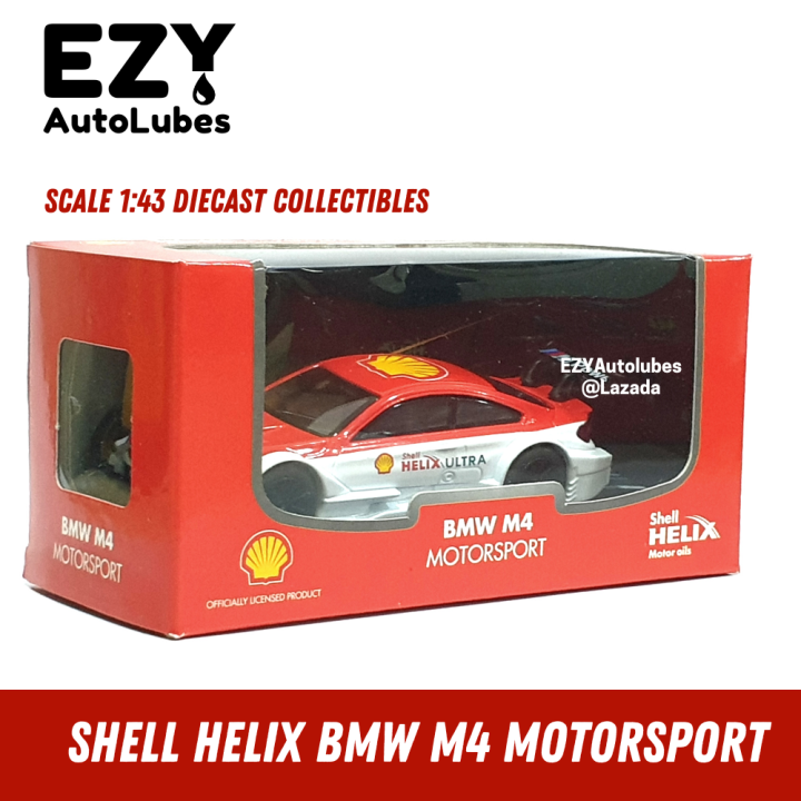 Shell BMW M4 Motorsports Toy Car 1:43 Diecast Collection (Shell 2019 ...