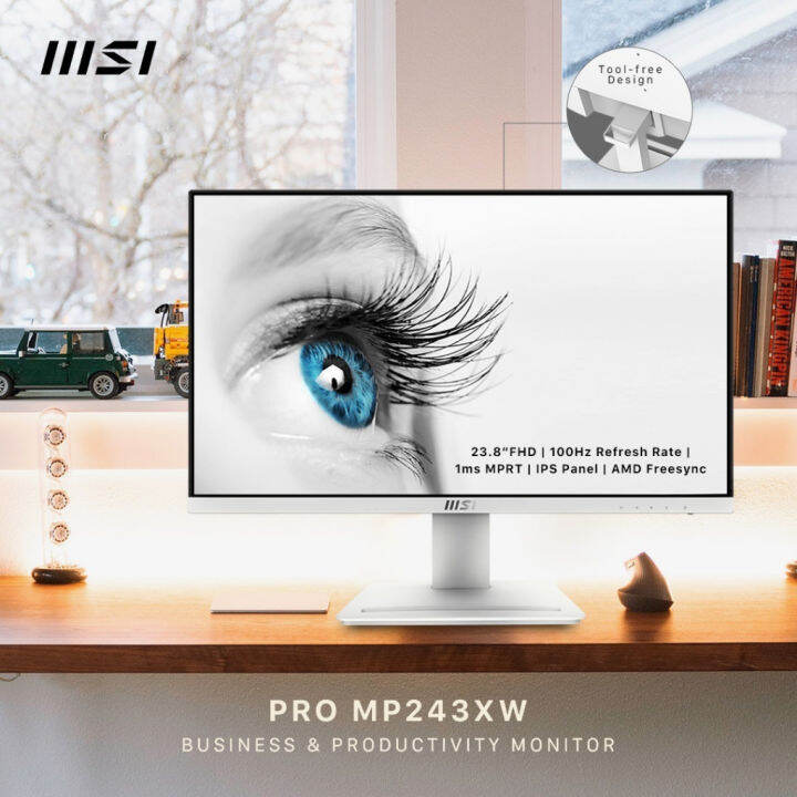 # MSI PRO [MP243X/MP243XW] Business Productivity Monitor - 23.8", FHD ...