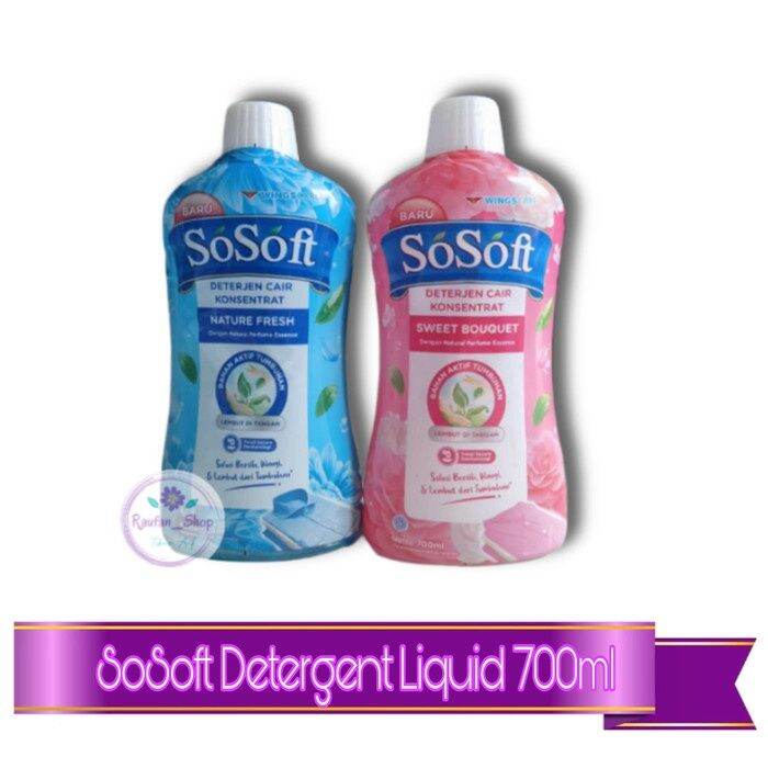 SoSoft Detergent Liquid 700ml | Lazada Indonesia