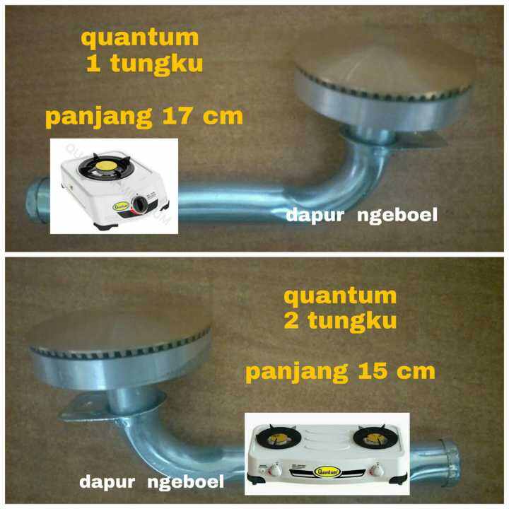 pipa cerobong plus dudukan burner SET quantum - pipa SET kompor quantum ...