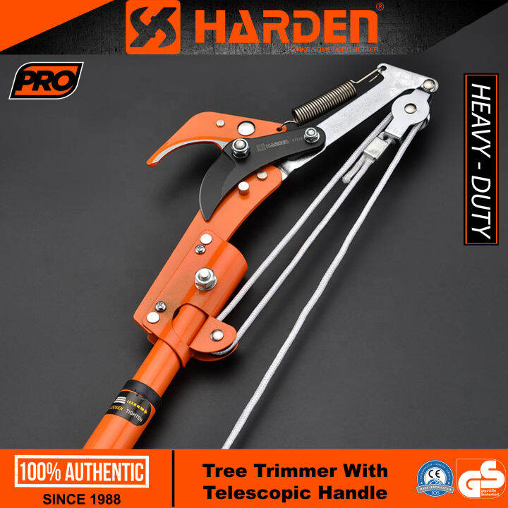 Harden 630512 Tree Trimmer With Telescopic Handle (PROFESSIONAL) Long ...