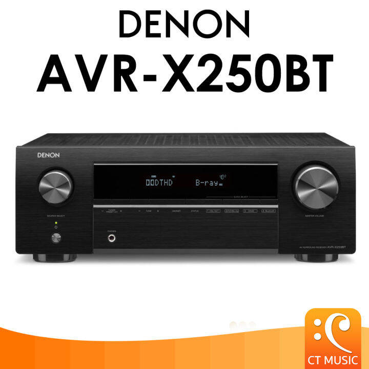 Denon AVR-X250BT AV receiver | Lazada.co.th