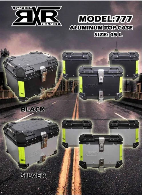RXR Aluminum Top Box 45Liters | Lazada PH