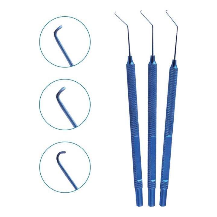 Eye Phaco Chopper Ophthalmic Tweezers Eyelid Tools Titanium Ophthalmic ...