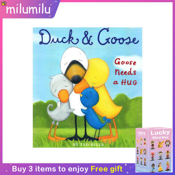milumilu Duck and Goose Goose Needs a Hug Children's Enlightenment ...