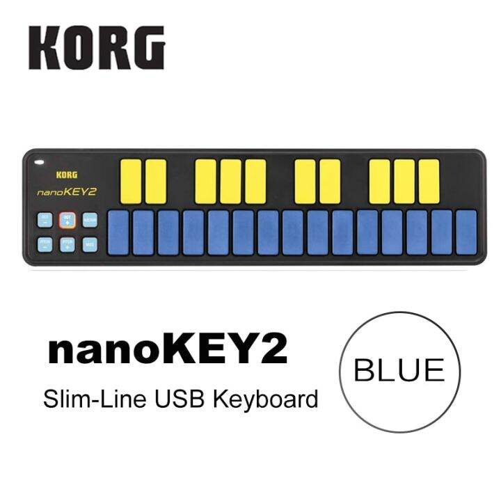 Korg Nanokey2 Nanopad2 Nanokontrol2 Slim-Line USB MIDI Pads 16 Tripper Pads With USB Cable ...