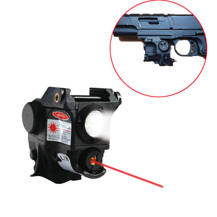 Taurus G2C 9mm TS9 Glock 17 19 Red Mira Mini Green Flashlight Combo ...