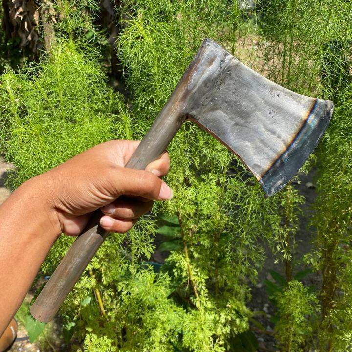 Alat Potong Kayu Kapak Full Besi Baja Per Mobil Gagang Besi Siap Pakai ...