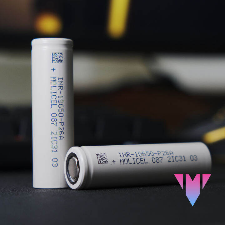 Molicel P26A 18650 Battery (LEGIT) Sold in Pairs | Lazada PH