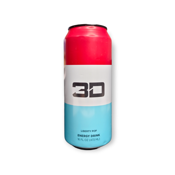(USA) 3D Energy Drink. Liberty Pop. 473 ml. | Lazada PH