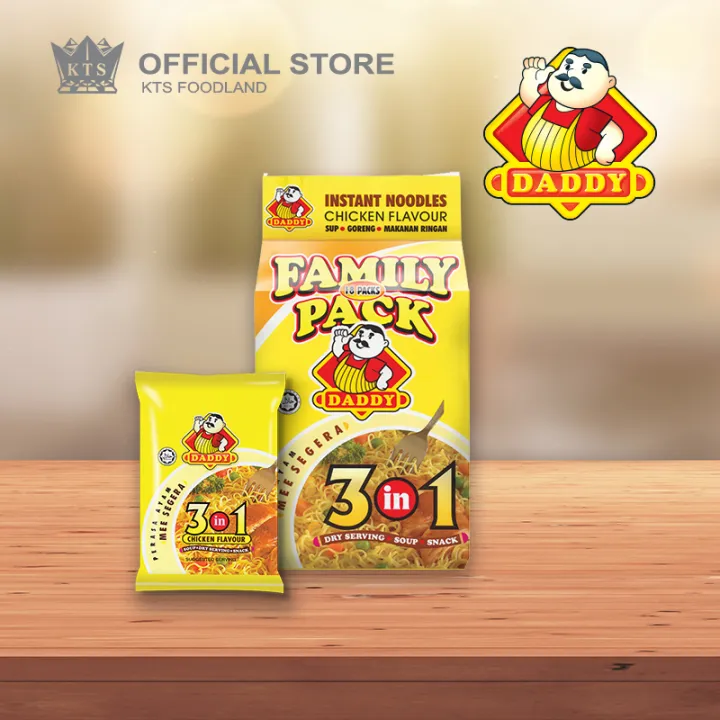 KTS Foodland Mee Daddy Chicken 3 in 1 Family Pack | Lazada