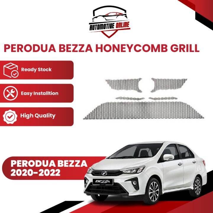 Perodua Bezza 2020-2022 Ready Cut Honeycomb Grill | Lazada
