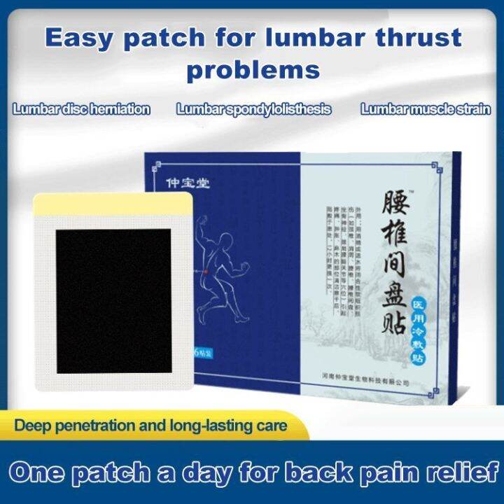 agetet [12 patches]Lumbar intervertebral disc acupoint patch | Lazada PH
