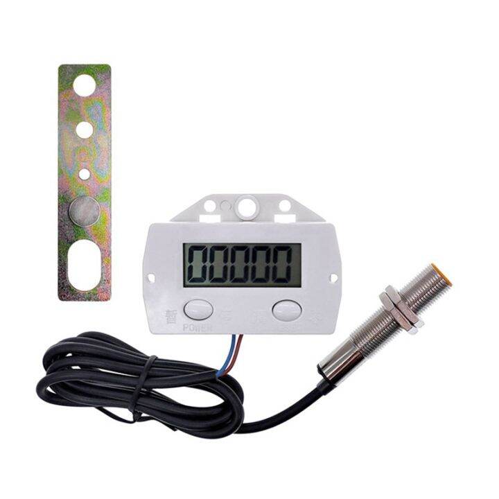 1 Set Digital Display Counter Magnetic Induction Counter Switch Punch ...