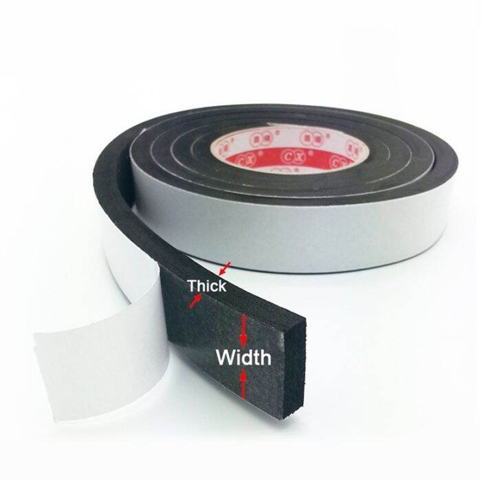 EVA sponge single sided tape shockproof foam sealant strip 2 10MM car ...