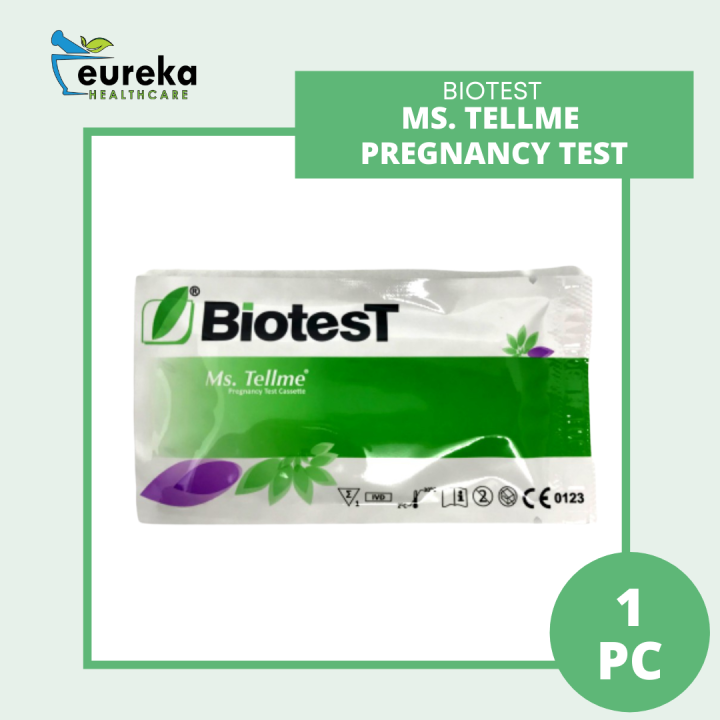 BIOTEST MS. TELLME PREGNANCY TEST CASSETTE | Lazada