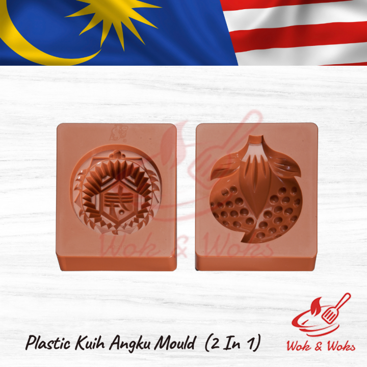 Sin Lian Brand Plastic Kuih Angku 2 In 1 Mould / Acuan Plastik Kuih ...