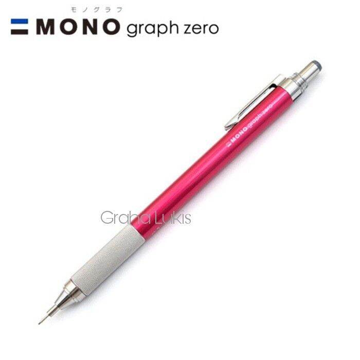 Tombow Mono Graph Zero Mechanical Pencils 0.5mm - Pink | Lazada Indonesia