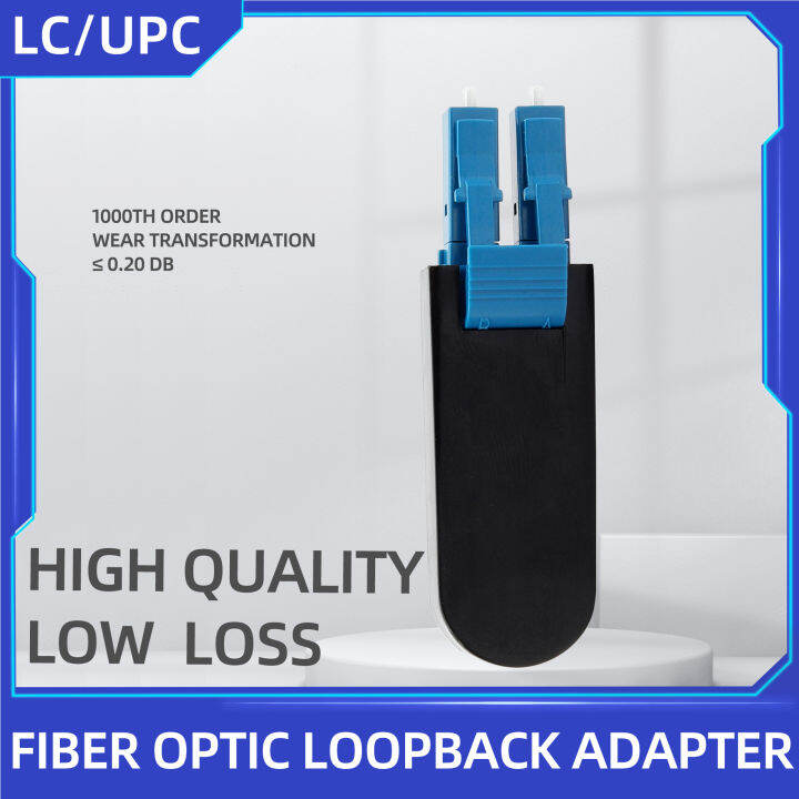 LC/SC-UPC Single Mode Multimode Duplex Fiber Loop Back Tester OM3/OM4 ...