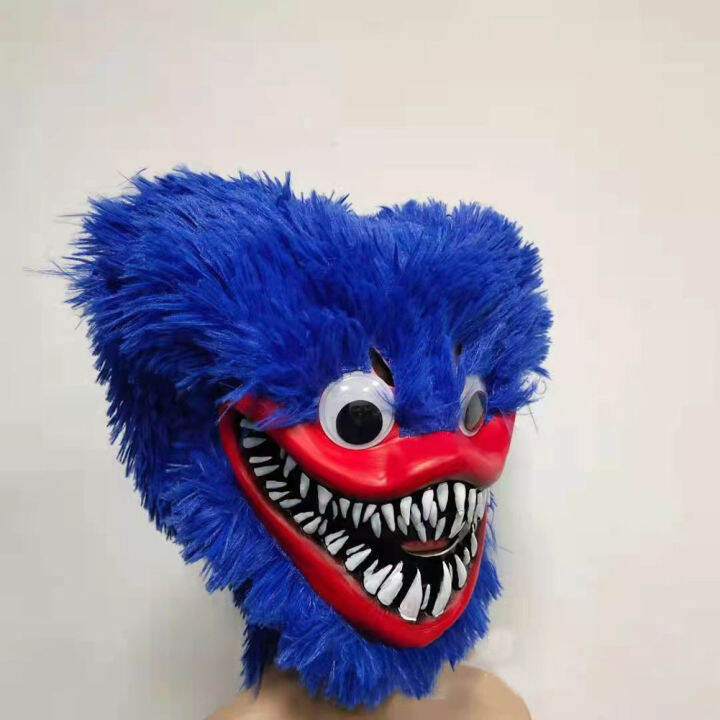 SDG Huggy Wuggy Latex Plush Mask Poppy Playtime Sausage Mouth Headgear ...