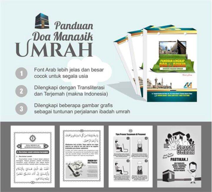 Buku Doa Manasik Khusus Ibadah Umrah | Lazada Indonesia