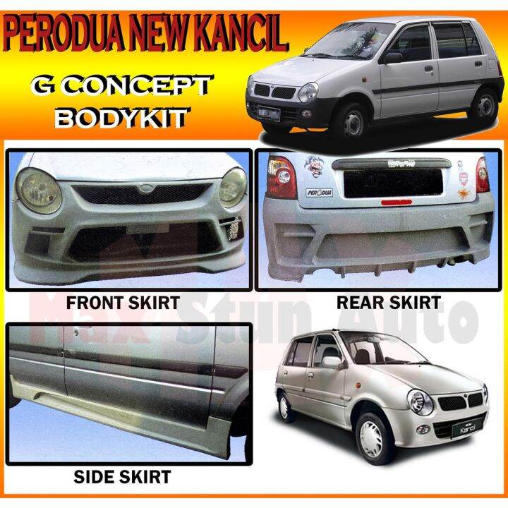 PERODUA NEW KANCIL KANCIL LAMPU BULAT G CONCEPT STYLE BODYKIT (G ...