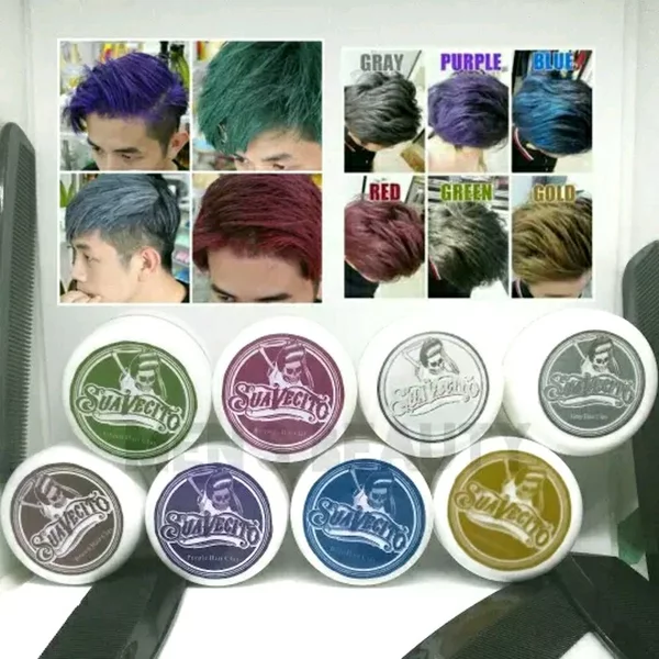 Pomade Suavecito Hair Clay Wax Colour Pewarna Rambut temporary - 35gr ...