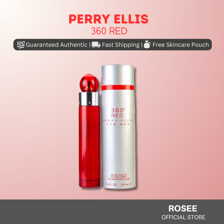 Perry Ellis 360 RED for Men Eau De Toilette 100ml | Lazada PH