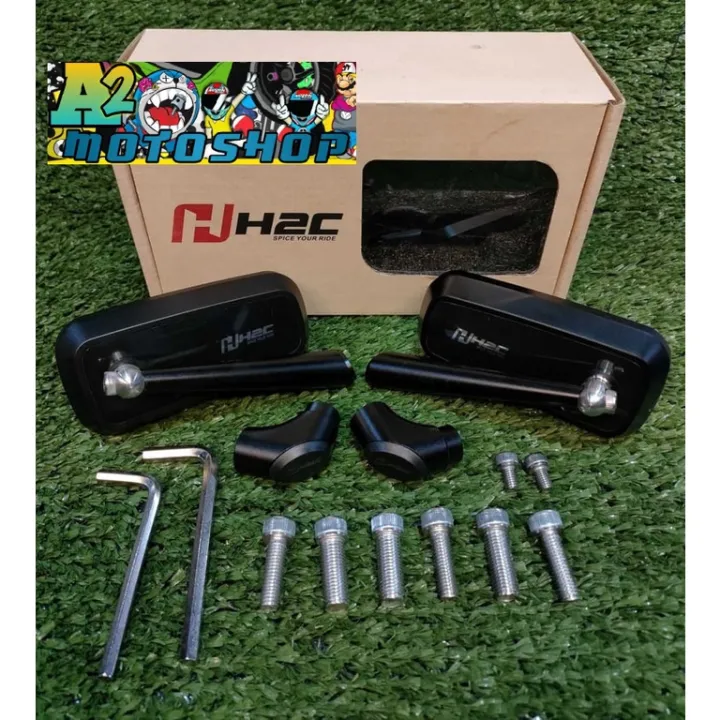 Explosive models H2c Side Mirror Honda Yamaha Nmax Aerox Click Mio ADV ...