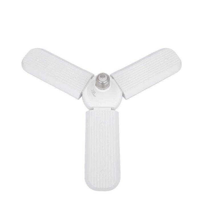 45W 6500K AC170-265V Foldable Fan Blade LED Light Bulb | Lazada PH